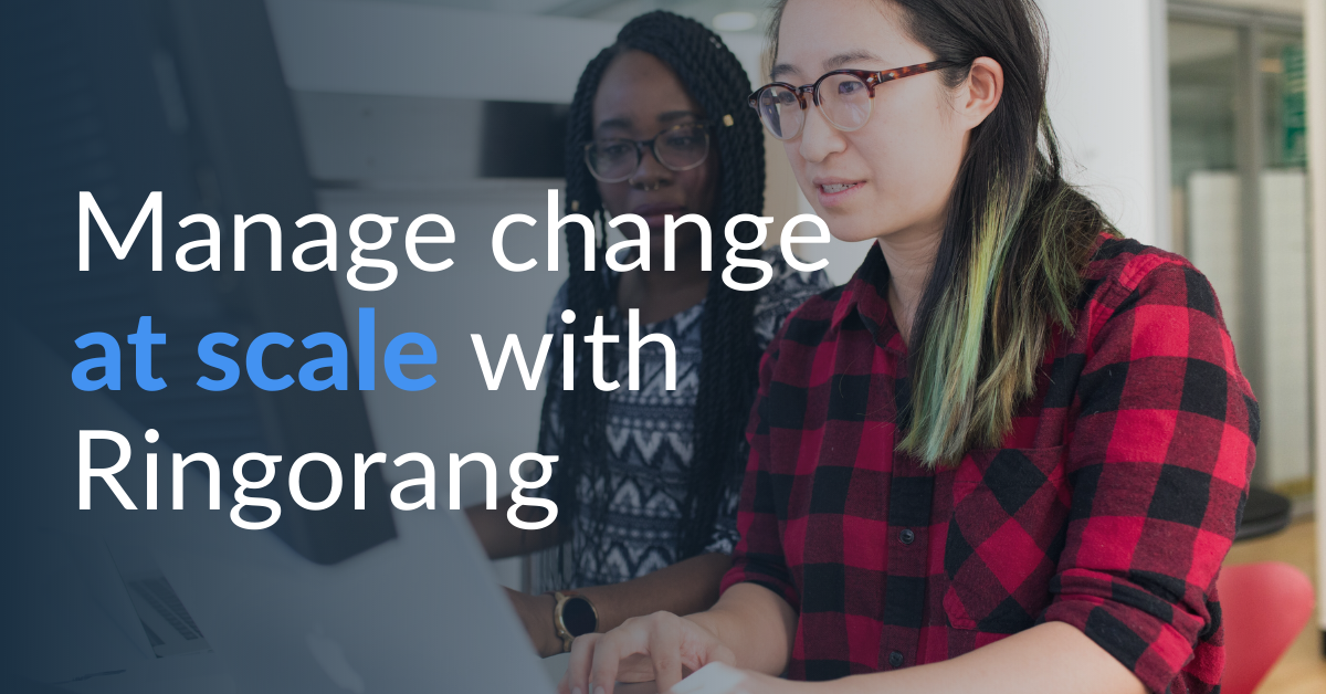 Change Management in the Flow of Work in 3 Phases